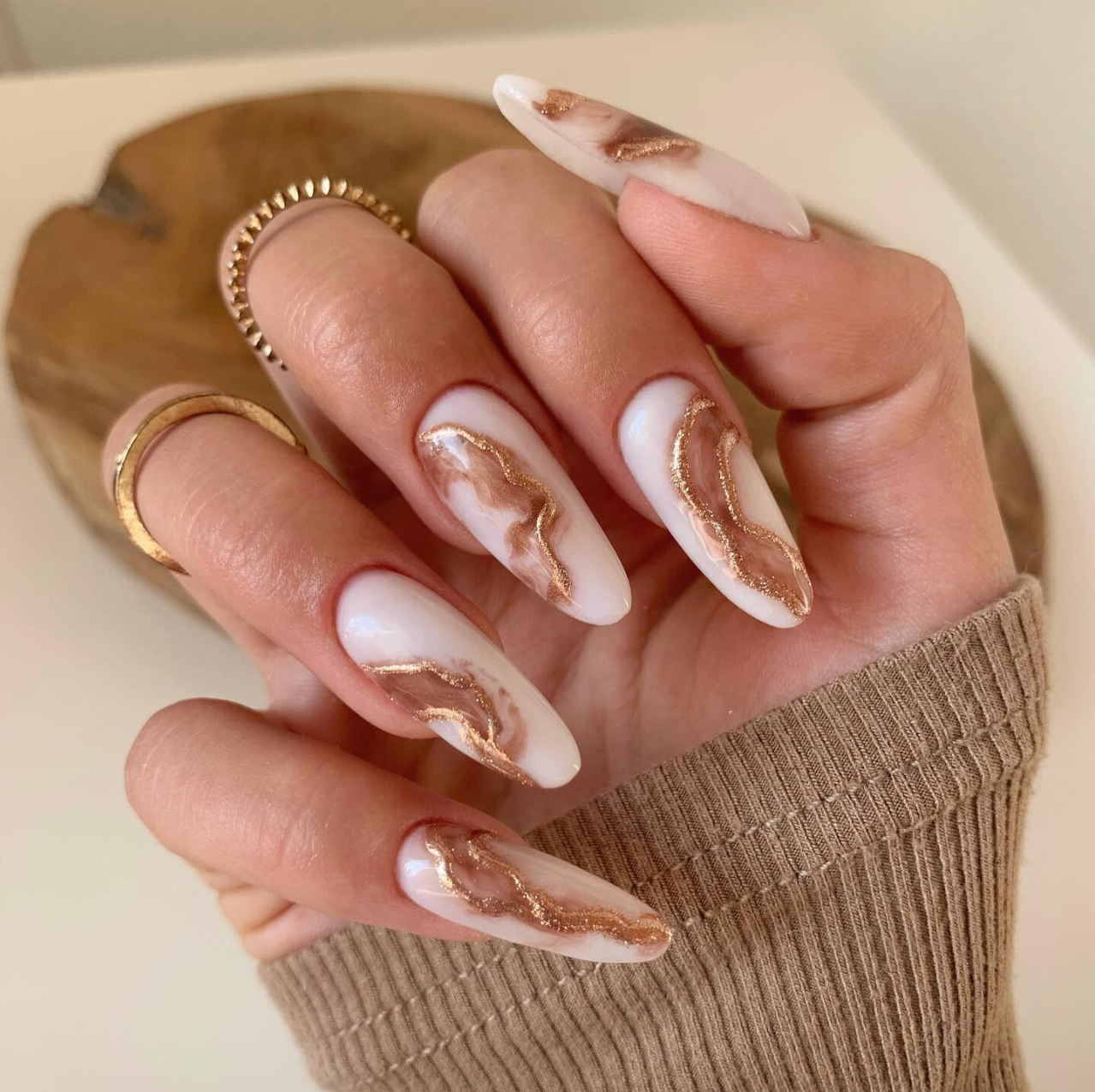 27 Stunning Brown Fall Nails Designs to Inspire Your Next Manicure ...