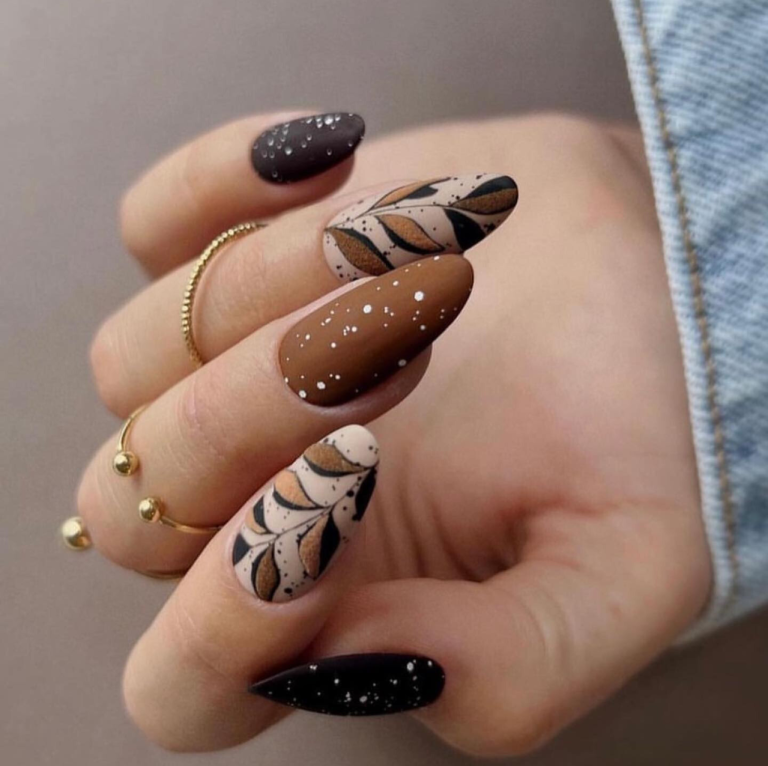 27 Stunning Brown Fall Nails Designs to Inspire Your Next Manicure ...