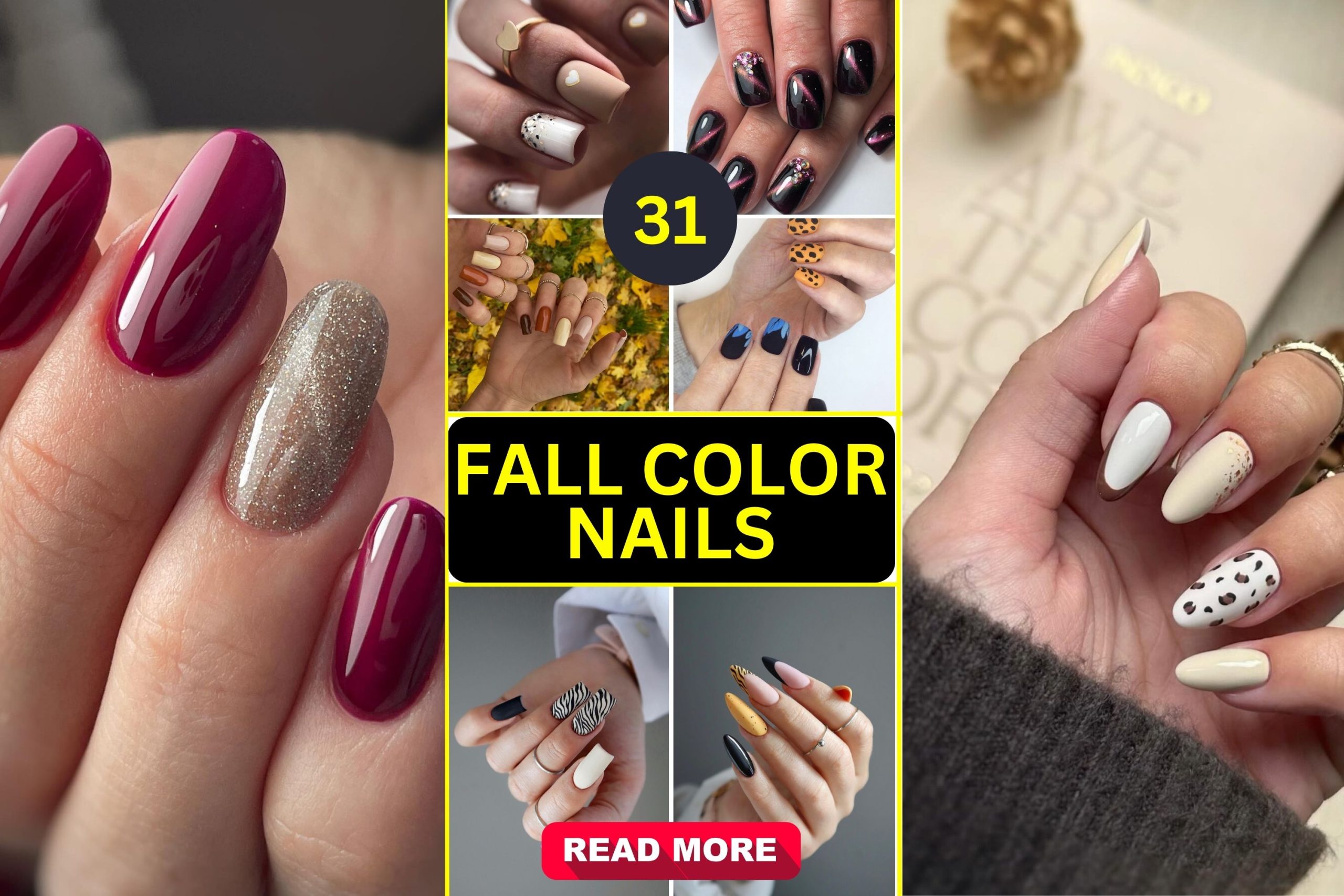 31 Fall Color Nails: Stunning Autumn Designs to Elevate Your Style This ...