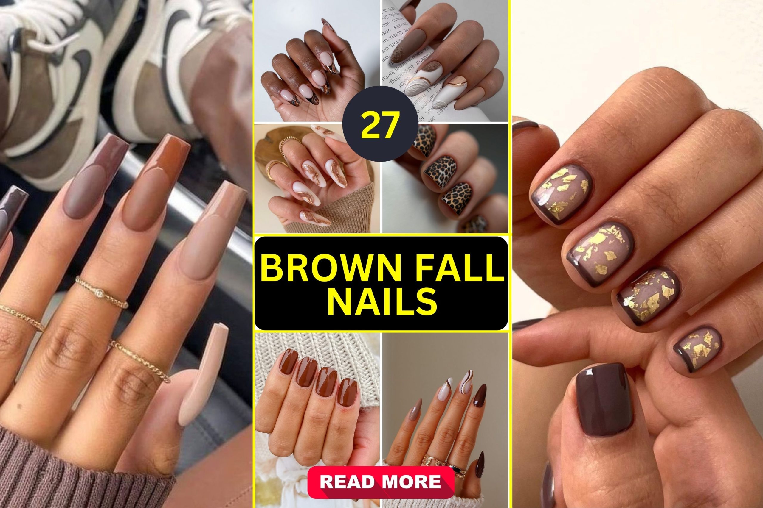27 Stunning Brown Fall Nails Designs to Inspire Your Next Manicure ...