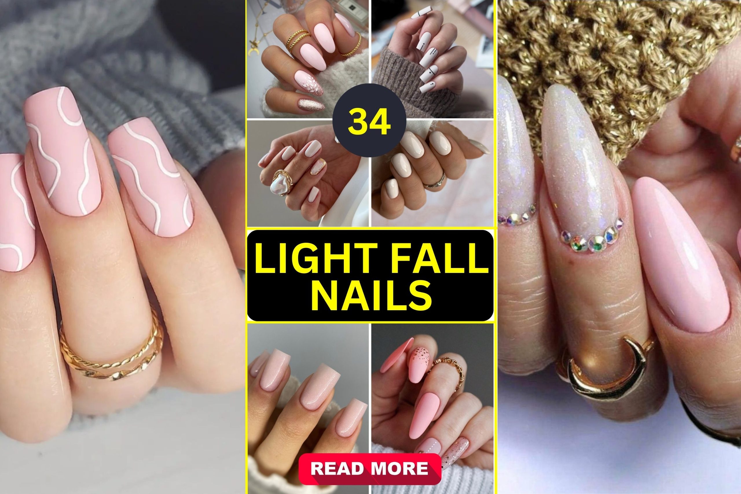 34 Light Fall Nails 2024: The Trendiest Ideas for Autumn Manicures ...