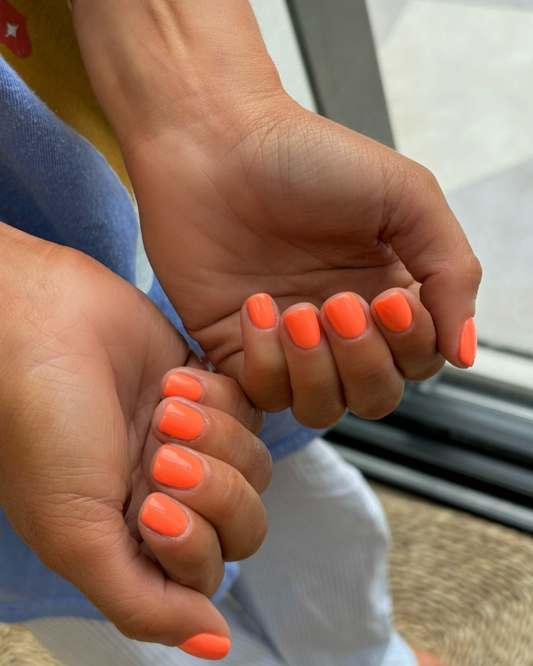 40 Orange Fall Nails 2024: Bold Designs, Bright Colors, and Creative ...