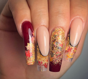 21 Stunning Fall Square Acrylic Nail Designs for 2024 You Need to Try ...