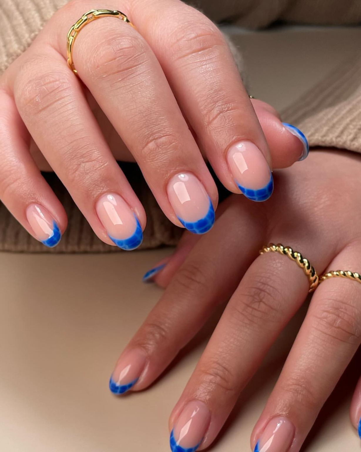 33 Stunning Blue Fall Nails Ideas to Inspire Your Next Manicure ...