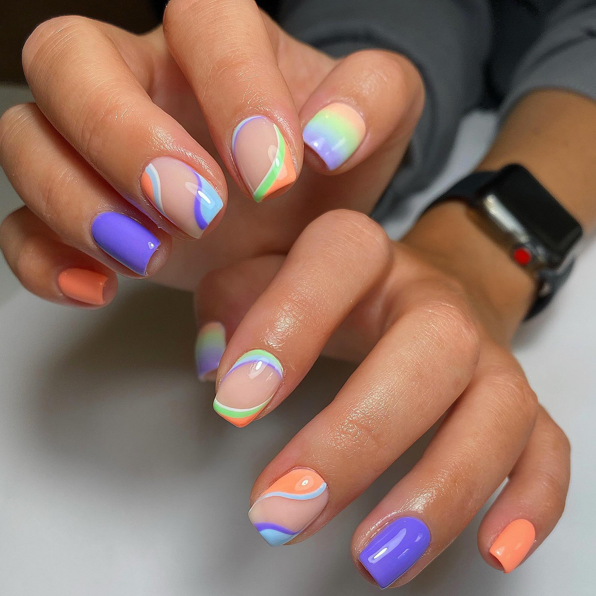 26 Swirl Nails Ideas to Elevate Your Look: Stunning Designs for Every ...