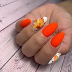 40 Orange Fall Nails 2024: Bold Designs, Bright Colors, and Creative ...