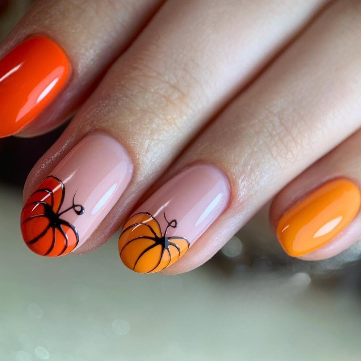 24 Pumpkin Spice Nails for Fall: Ideas, Designs, and Inspiration ...