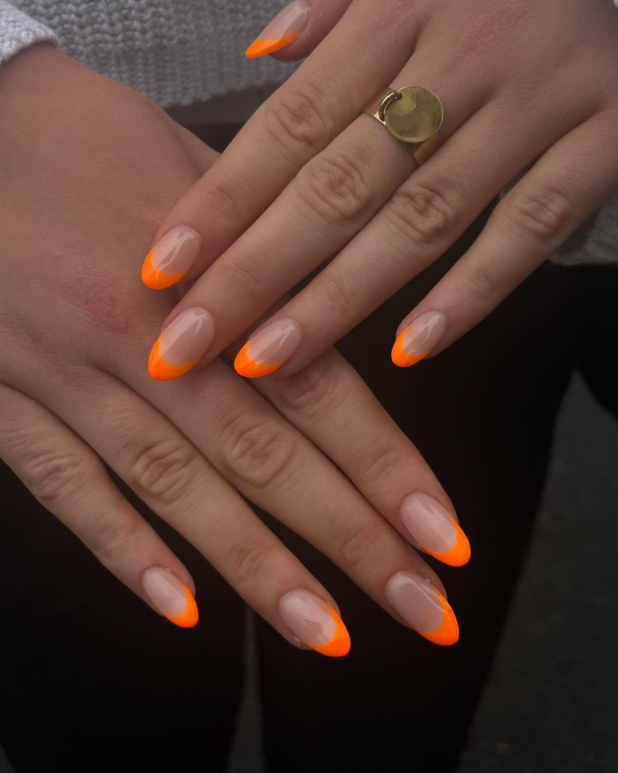 40 Orange Fall Nails 2024: Bold Designs, Bright Colors, and Creative ...