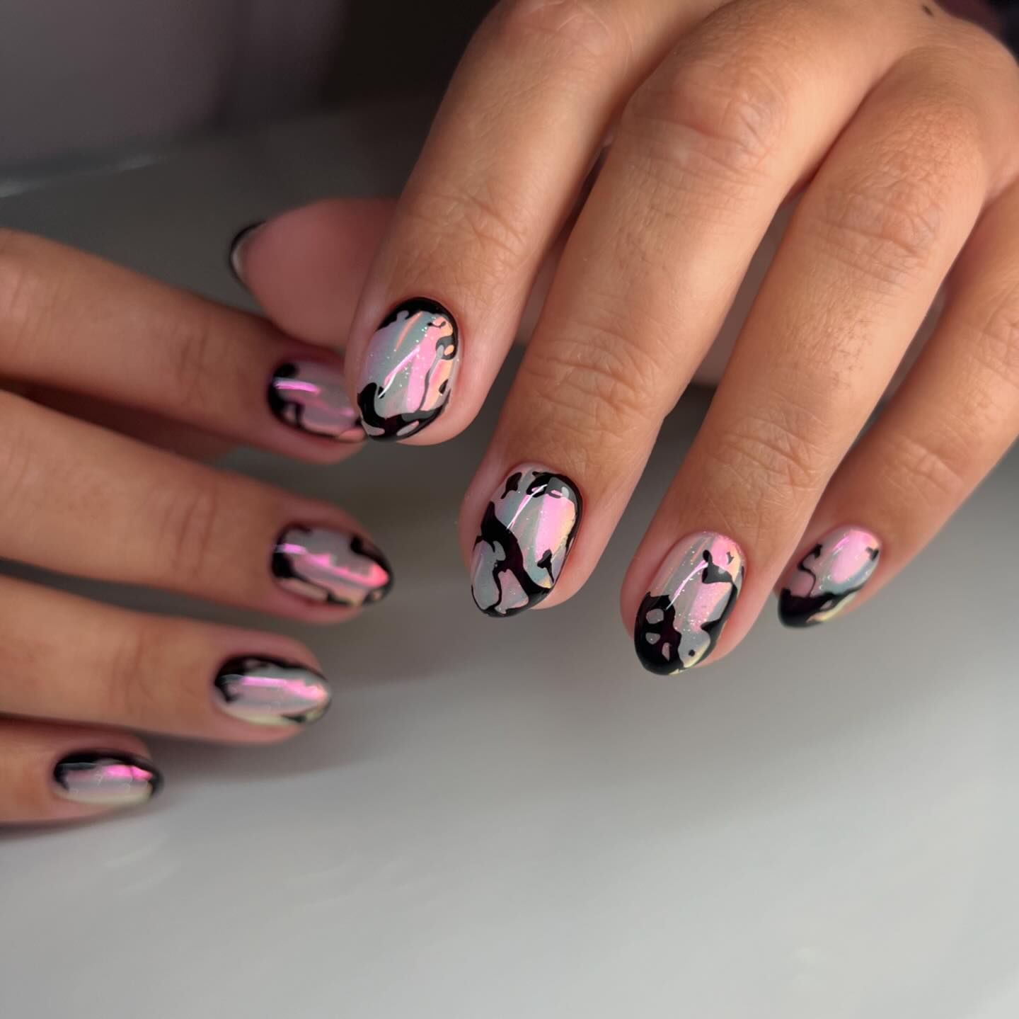 30 Fall Chrome Nails: Trendy Colors and Designs for Stunning Autumn ...