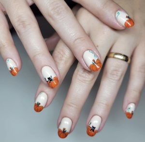 32 Fall Short Nails: Top Trends and Cute Ideas to Try This Autumn ...