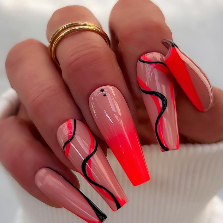 27 Fall Coffin Nails: Stunning Designs to Elevate Your Autumn Style ...