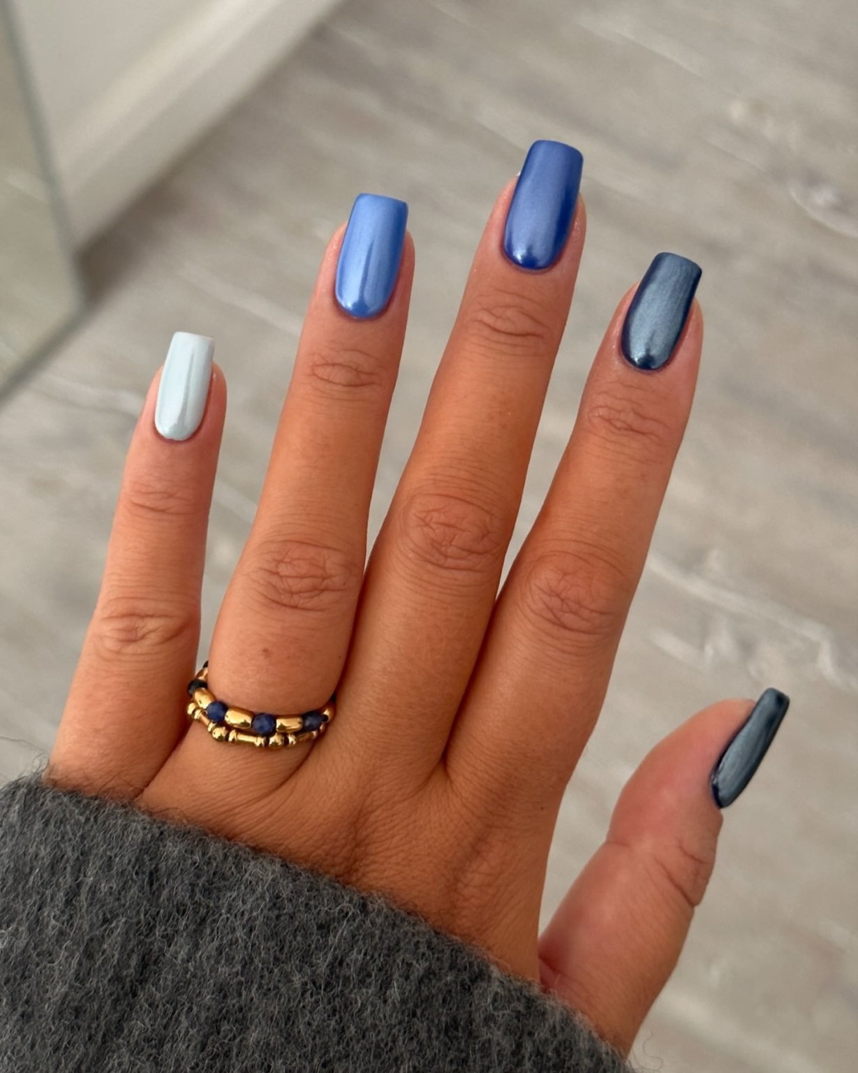 33 Stunning Blue Fall Nails Ideas to Inspire Your Next Manicure ...