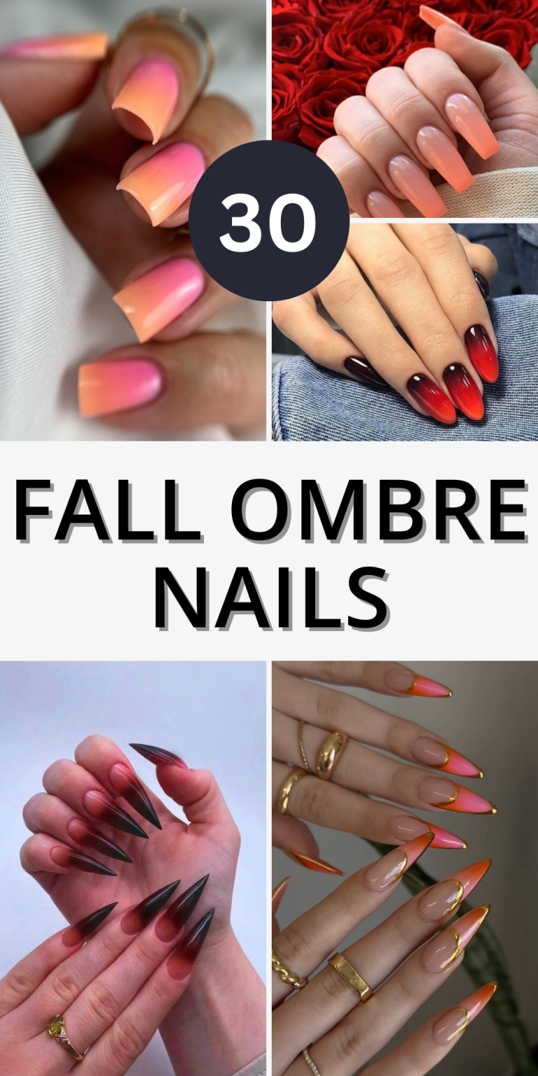 30 Stunning Fall Ombre Nails: Trendy Designs to Elevate Your Autumn ...