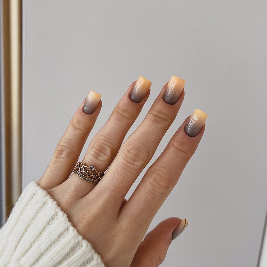 30 Stunning Fall Ombre Nails: Trendy Designs to Elevate Your Autumn ...