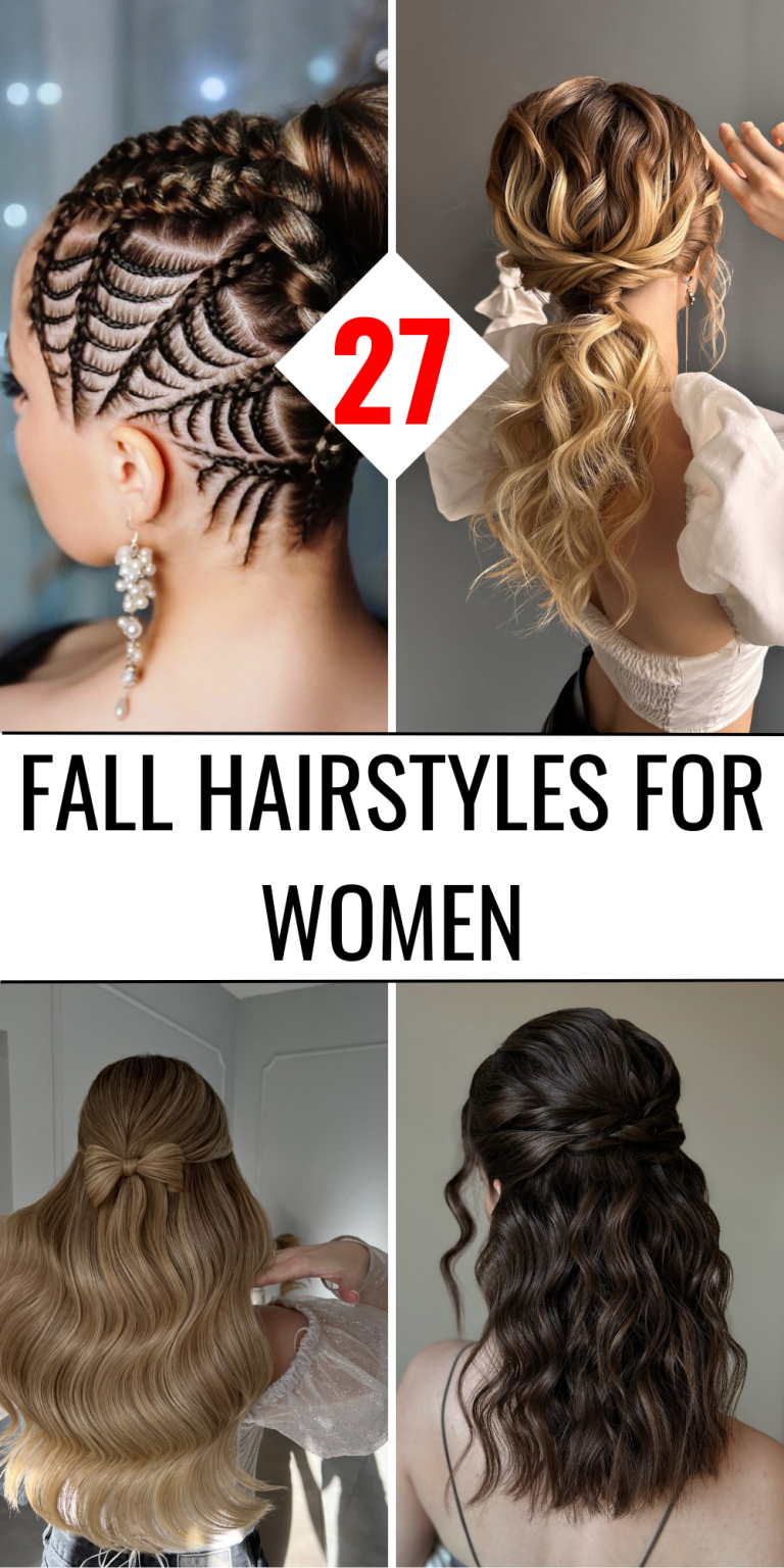 27 Stunning Fall Hairstyles for Women: Embrace the Season with Trendy ...