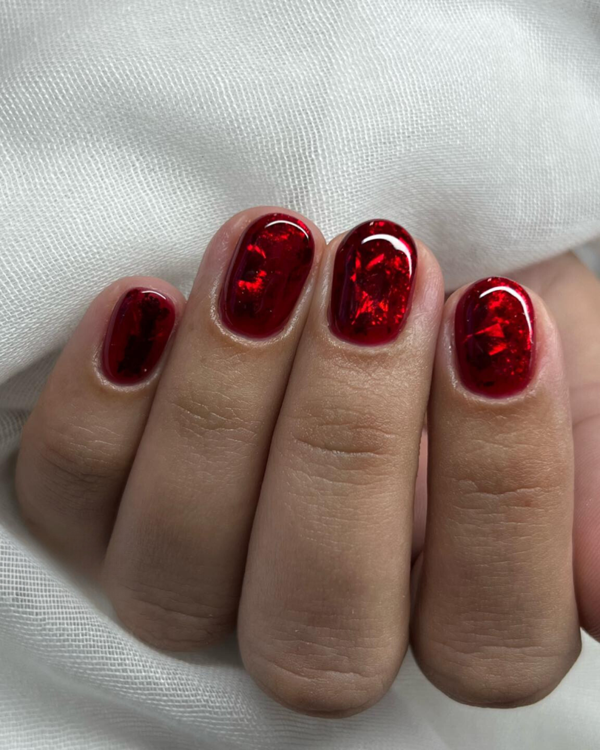 37 Short Round Fall Nails: Cute and Elegant Nail Designs to Try This ...