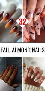 32 Fall Almond Nails: Stunning Designs to Embrace Autumn Elegance ...