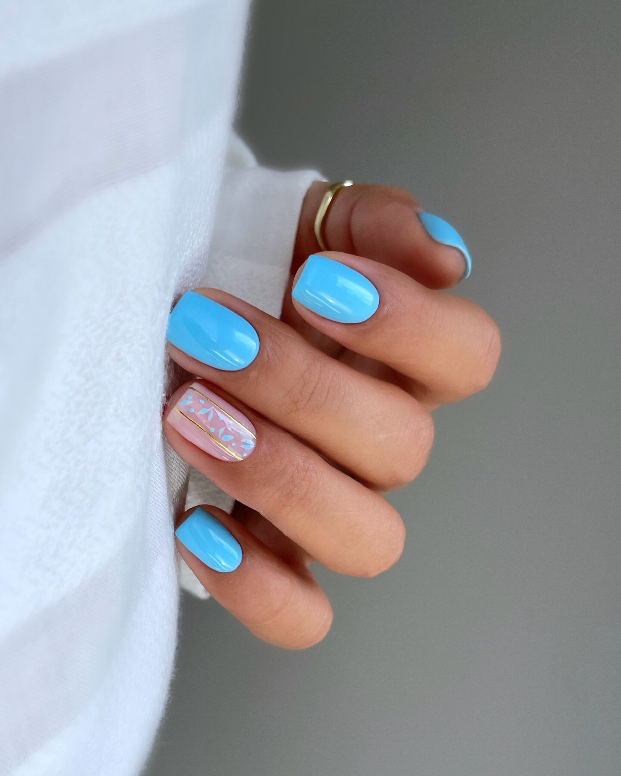 33 Stunning Blue Fall Nails Ideas to Inspire Your Next Manicure ...