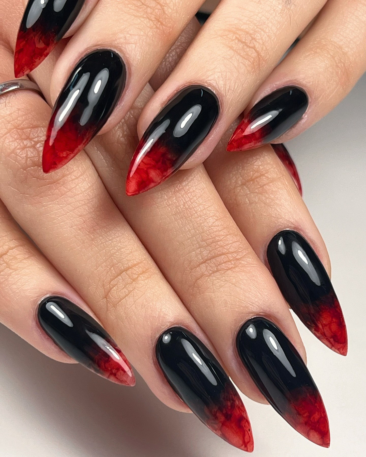 32 Black Halloween Nails: Creepy, Chic, and Creative Ideas for a Spooky ...