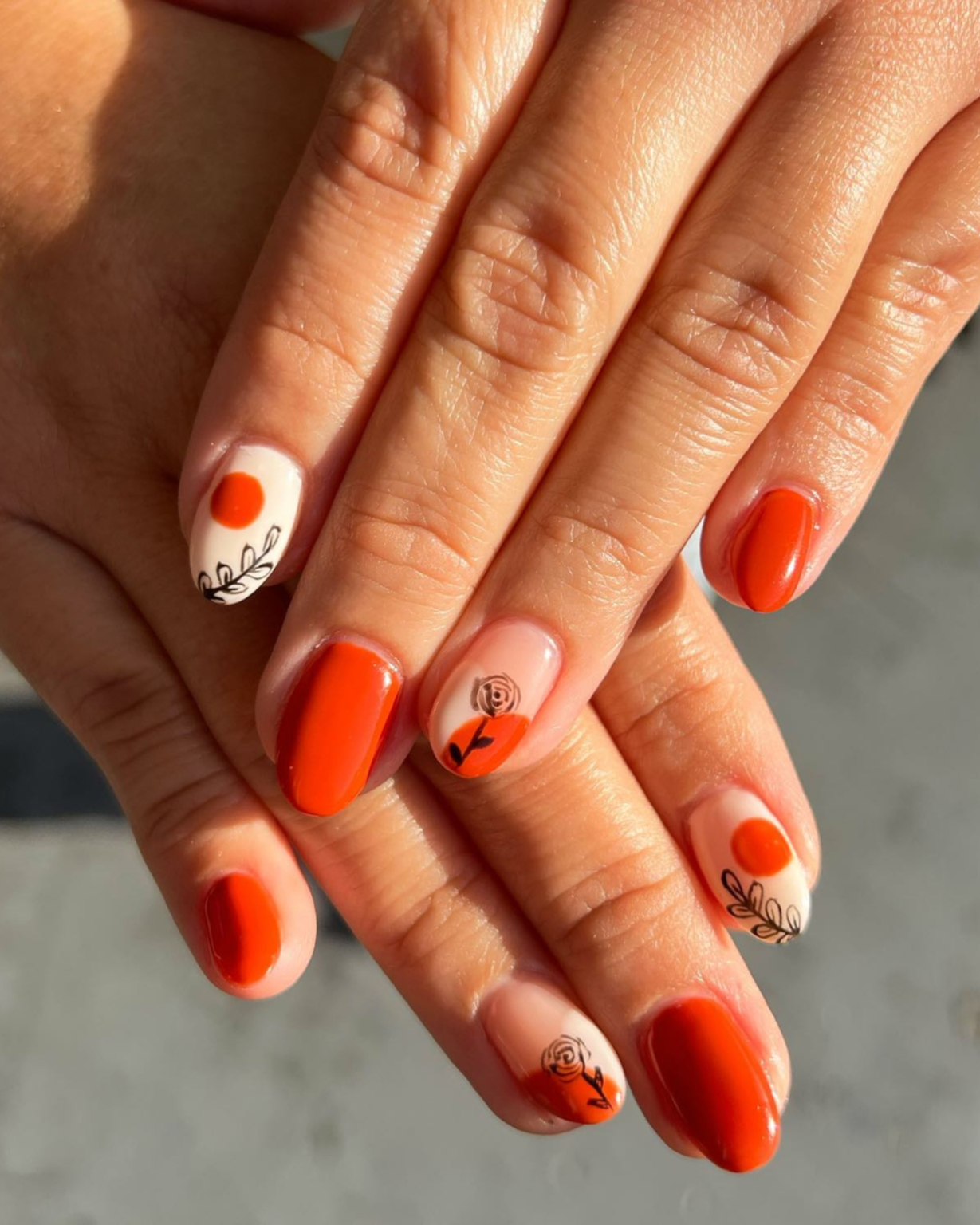 37 Short Round Fall Nails: Cute and Elegant Nail Designs to Try This ...