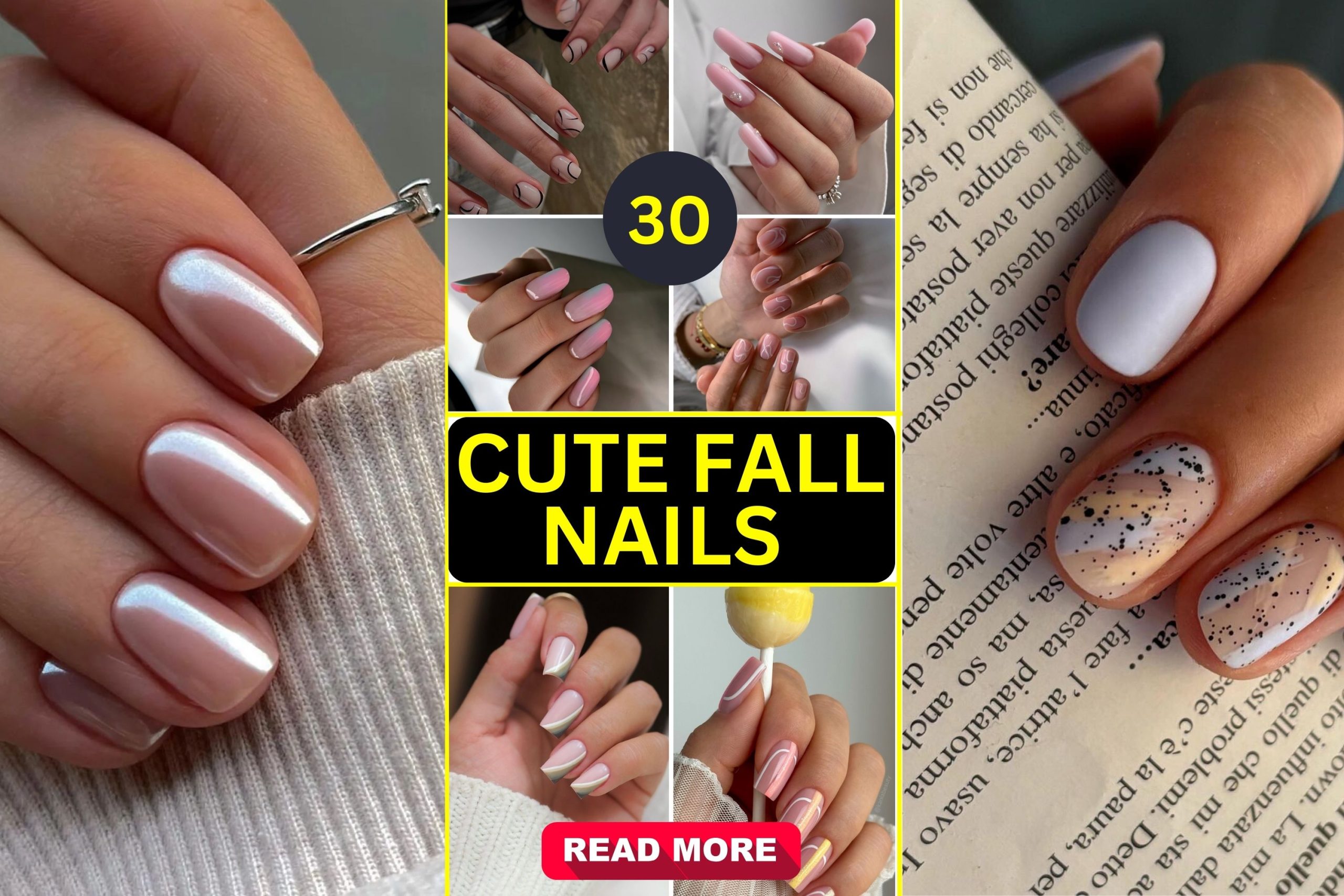30 Cute Fall Nails to Try: Trendy Designs for Every Style and Occasion ...