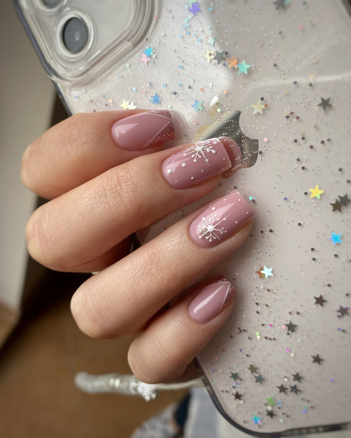 23 Winter Nails Square: Trendy Winter Nail Designs for a Festive and ...