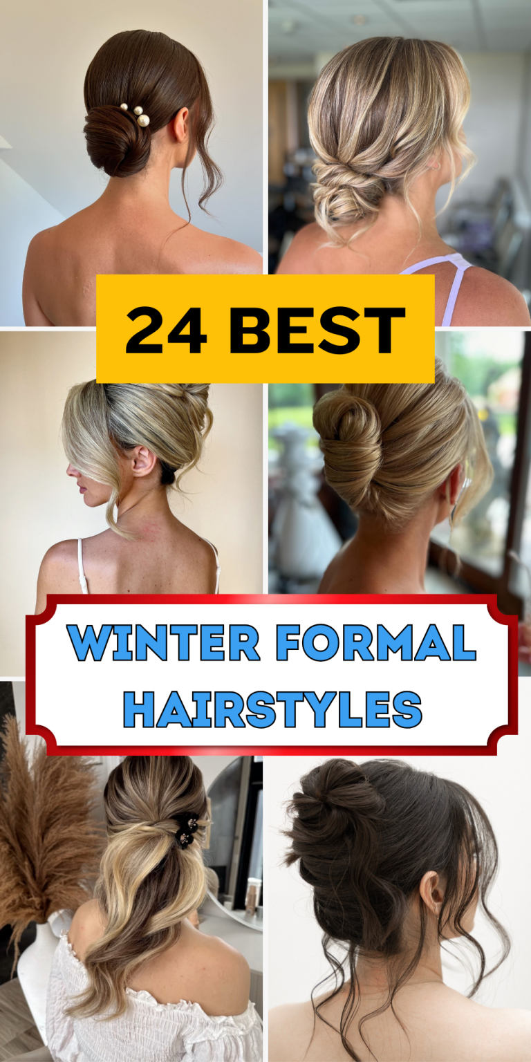 24 Stunning Winter Formal Hairstyles: Elegant Looks for Every Hair Type ...