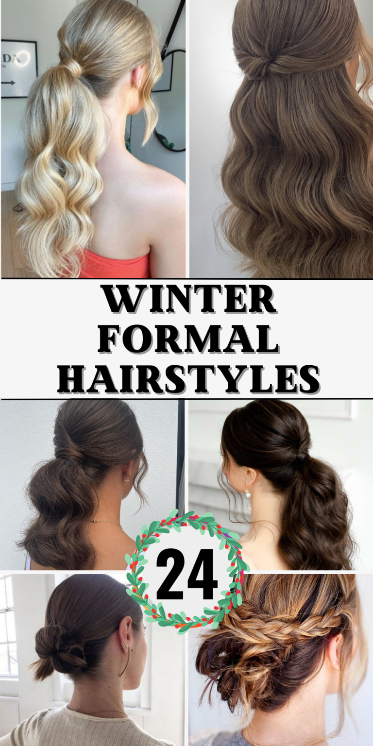24 Stunning Winter Formal Hairstyles: Elegant Looks for Every Hair Type ...