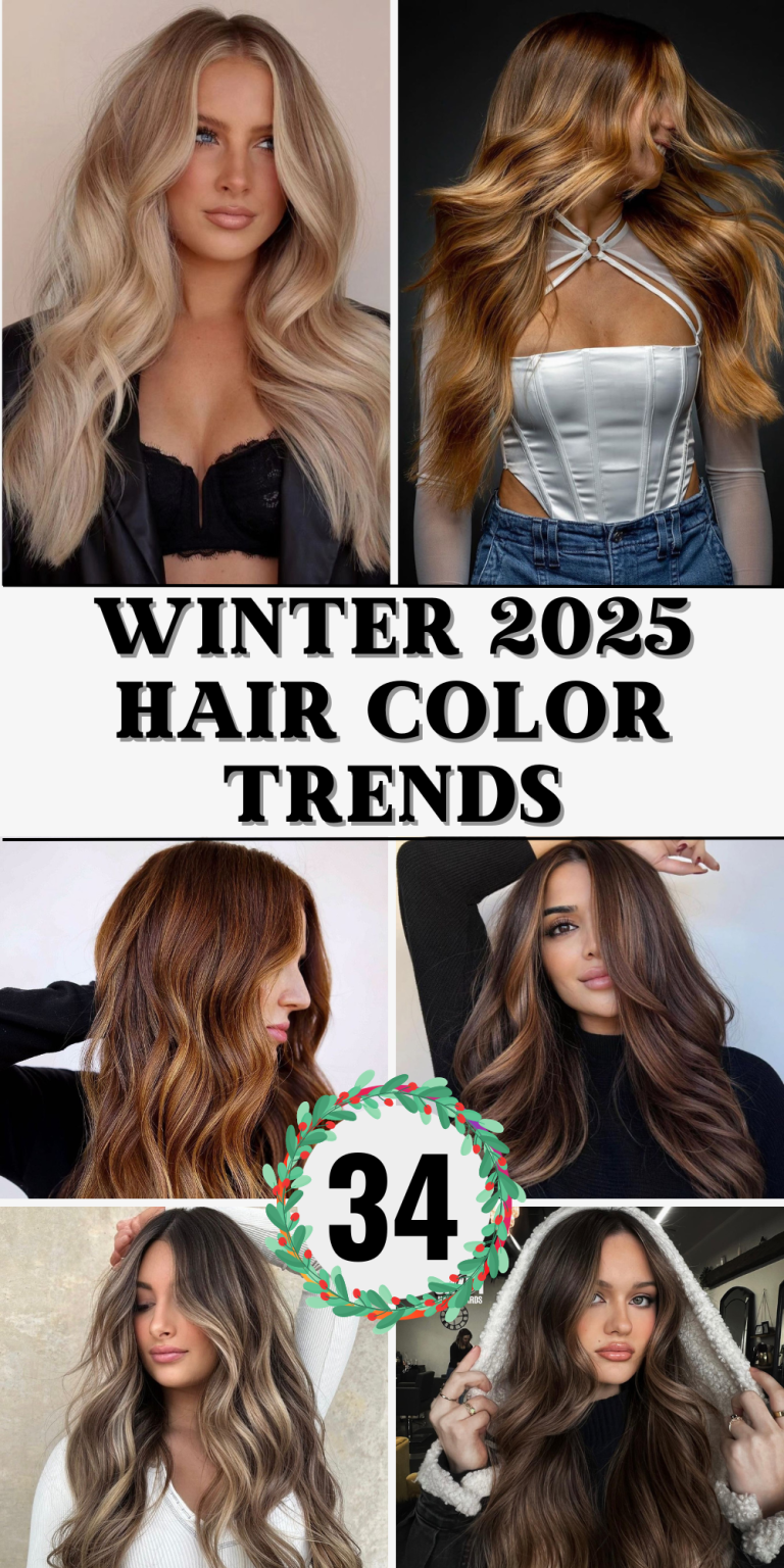 34 Winter 2025 Hair Color Trends: Top Shades for Blondes and Brunettes ...