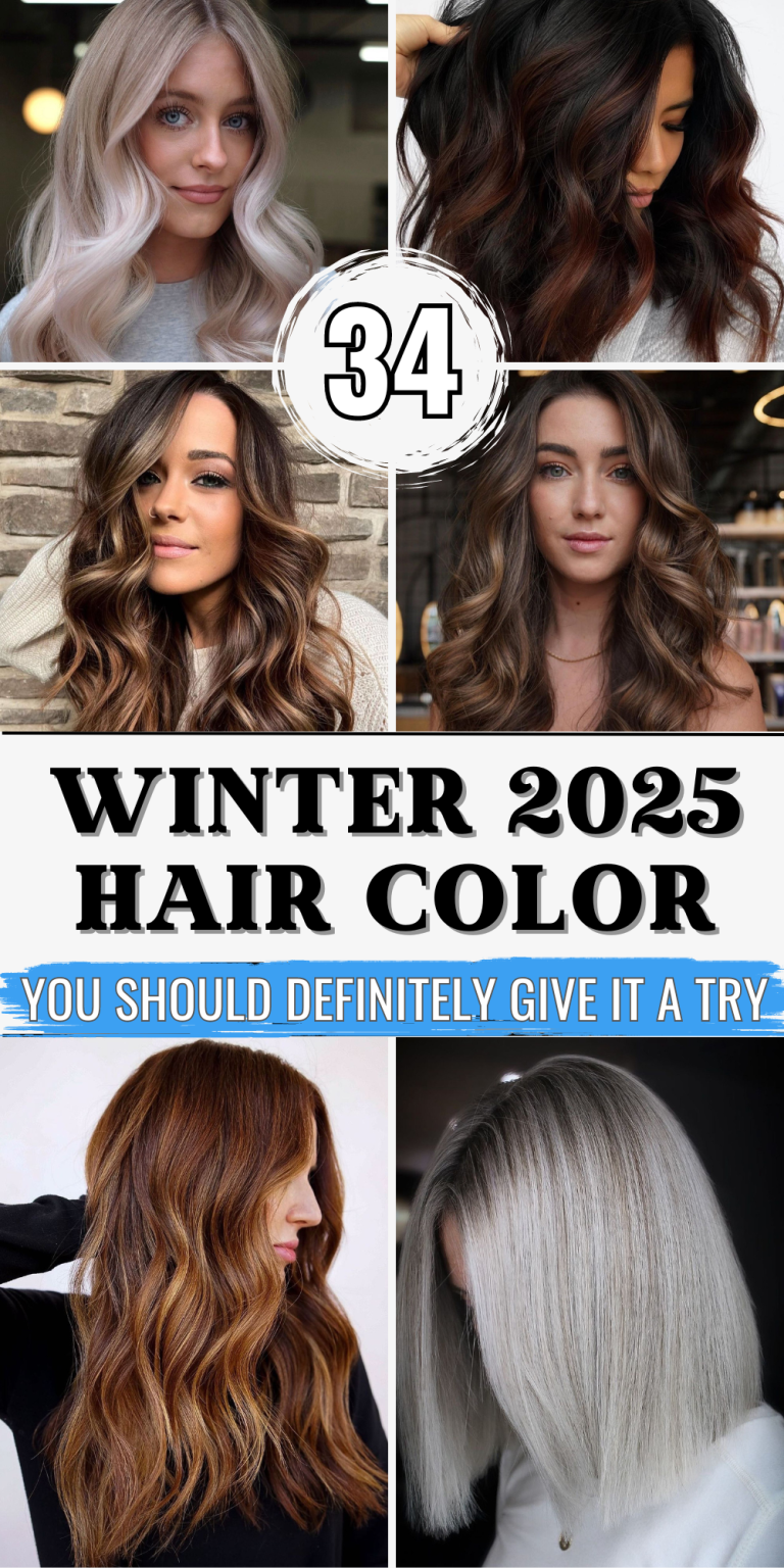 34 Winter 2025 Hair Color Trends: Top Shades for Blondes and Brunettes ...