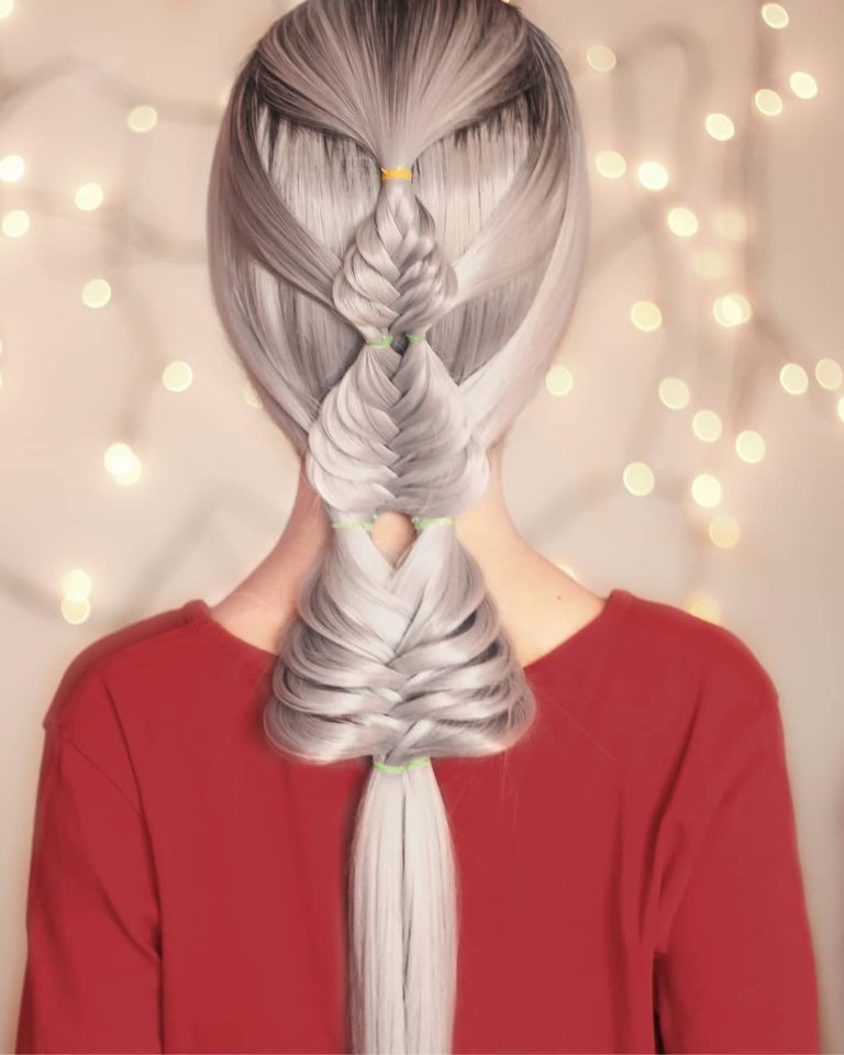 31 Stunning Christmas Tree Braid Ideas for Festive Hairstyles ...