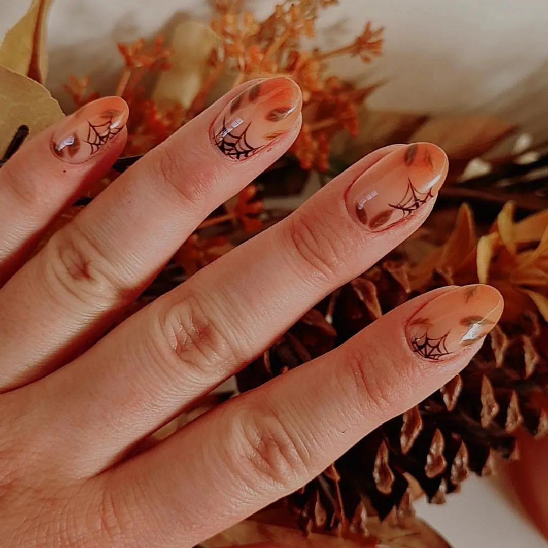 21 Short Fall Acrylic Nails Designs: Cute, Simple Ideas to Rock the ...