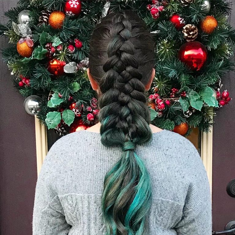 31 Stunning Christmas Tree Braid Ideas for Festive Hairstyles ...