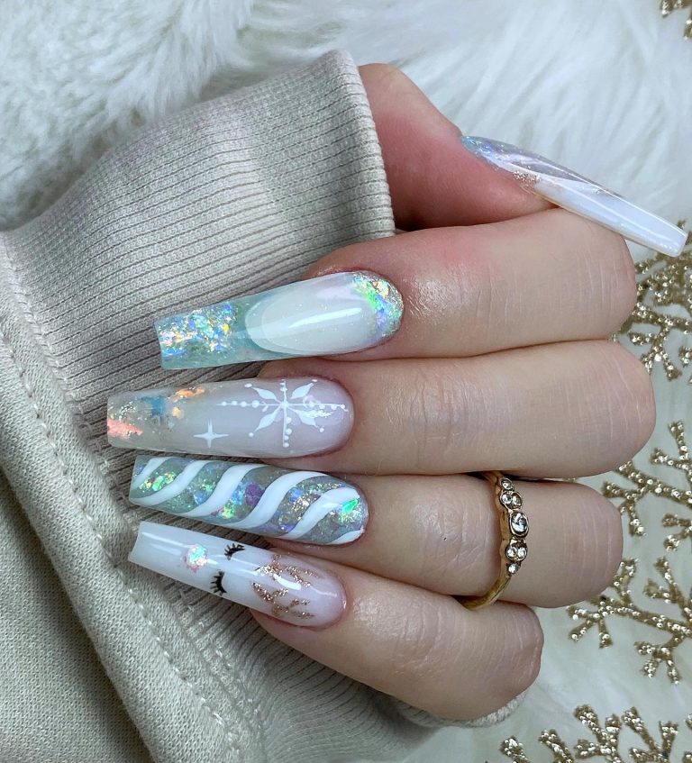 35 Cute Winter Nails Ideas to Keep Your Style Festive and Chic All ...