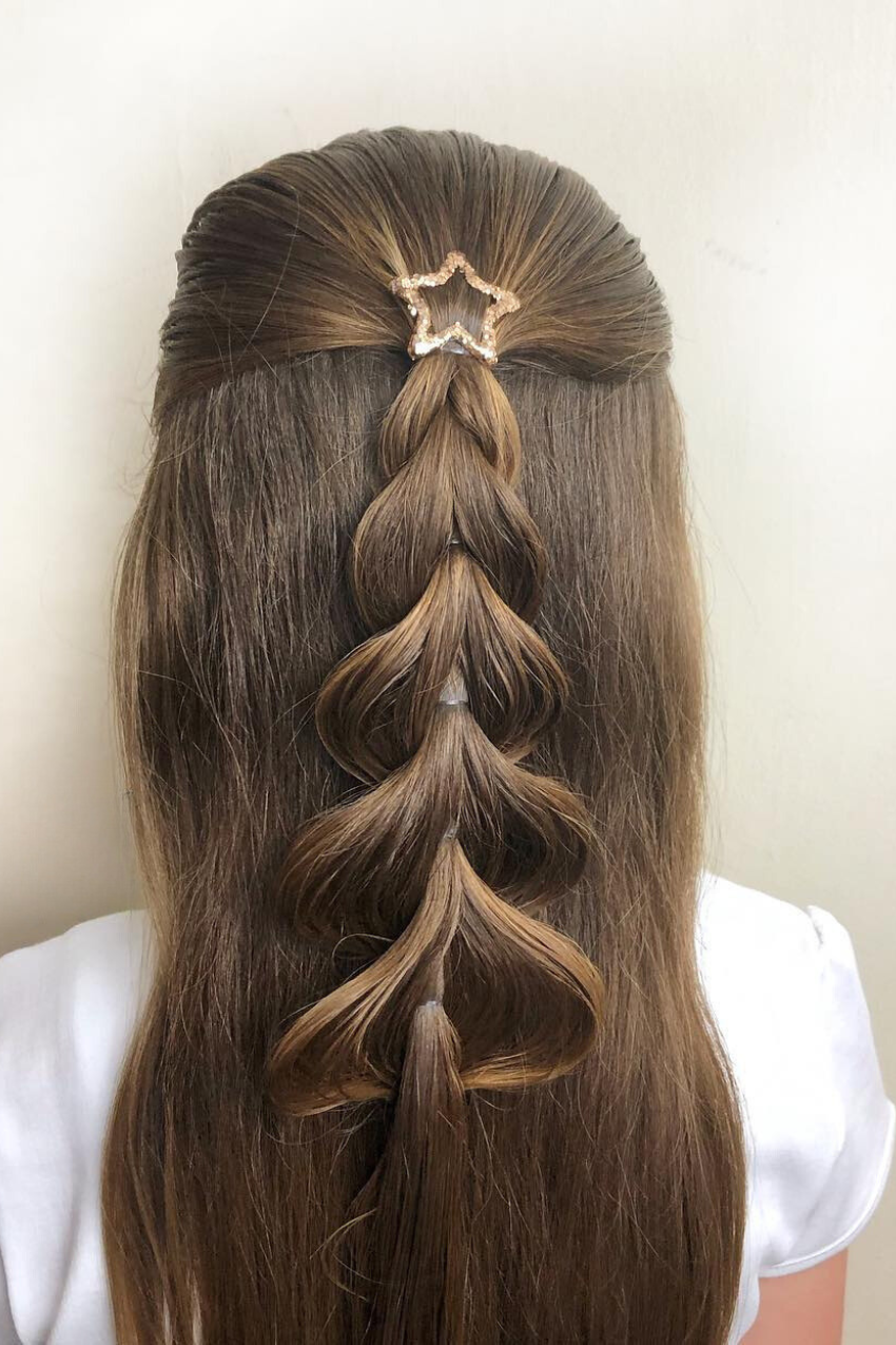 31 Stunning Christmas Tree Braid Ideas for Festive Hairstyles ...