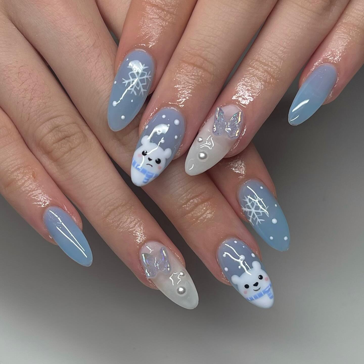 35 Cute Winter Nails Ideas to Keep Your Style Festive and Chic All ...