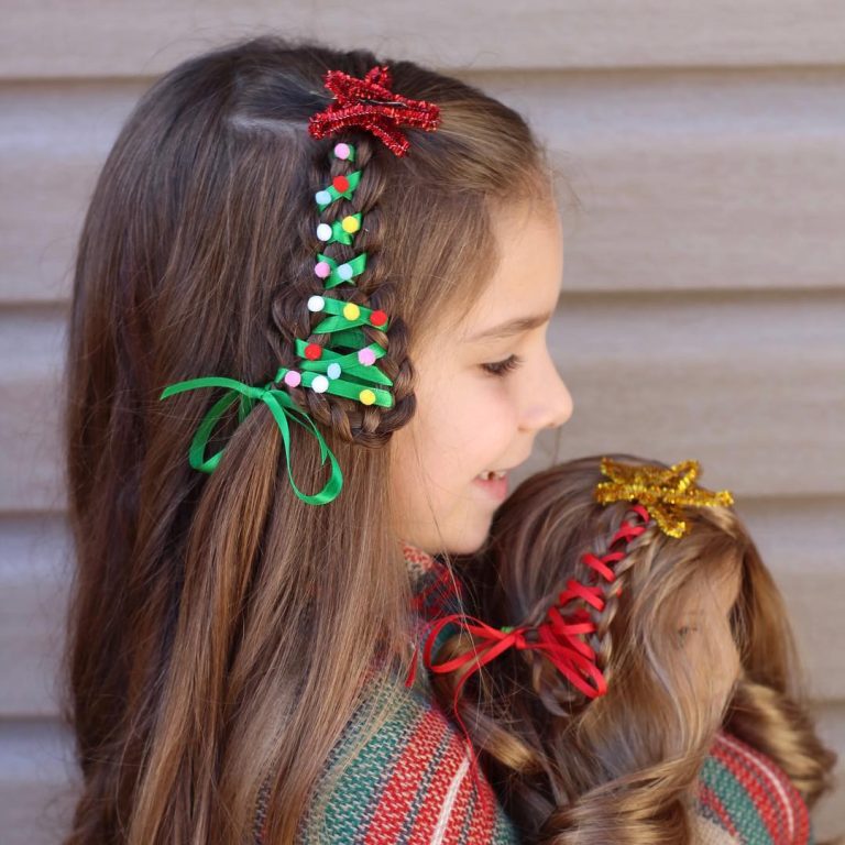 31 Stunning Christmas Tree Braid Ideas for Festive Hairstyles ...