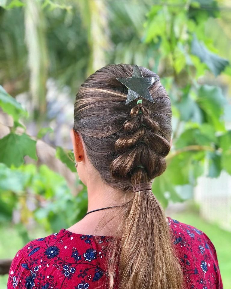 31 Stunning Christmas Tree Braid Ideas for Festive Hairstyles ...