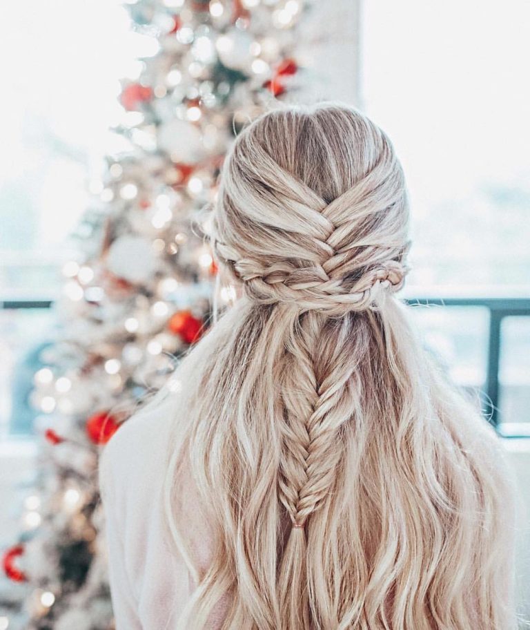 31 Stunning Christmas Tree Braid Ideas for Festive Hairstyles ...
