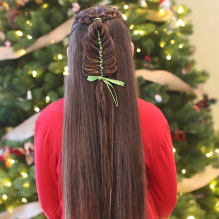 31 Stunning Christmas Tree Braid Ideas for Festive Hairstyles ...