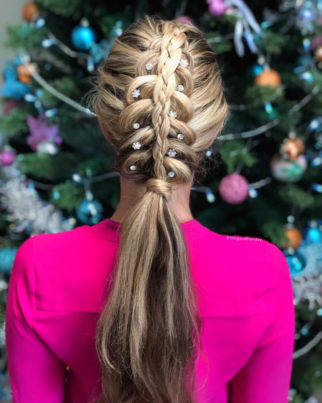 31 Stunning Christmas Tree Braid Ideas for Festive Hairstyles ...