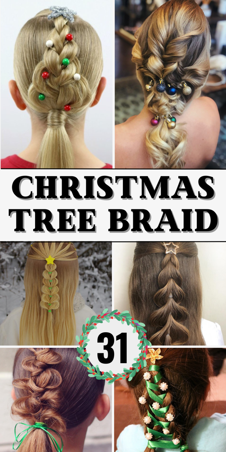 31 Stunning Christmas Tree Braid Ideas for Festive Hairstyles ...