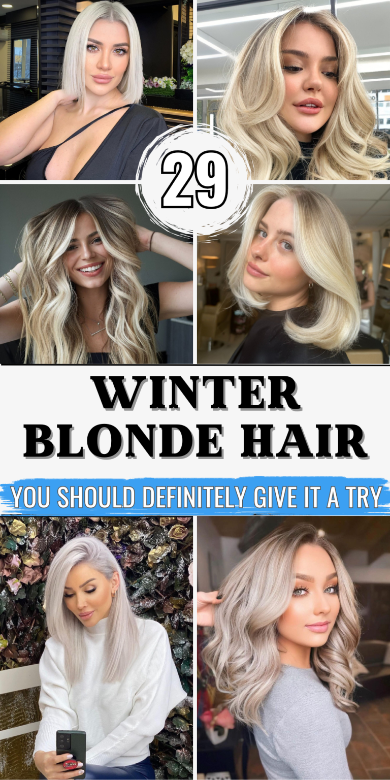 29 Winter Blonde Hair: Inspiring Ideas for the Cold Season - divagaze.com