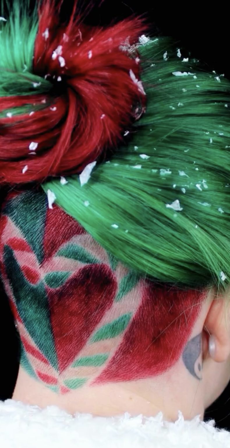 27 Christmas Hair Color Ideas: Festive Styles from Bold Highlights to ...