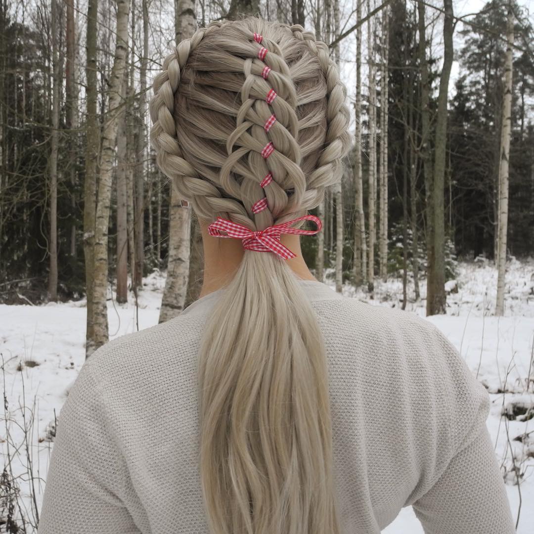 31 Stunning Christmas Tree Braid Ideas for Festive Hairstyles ...