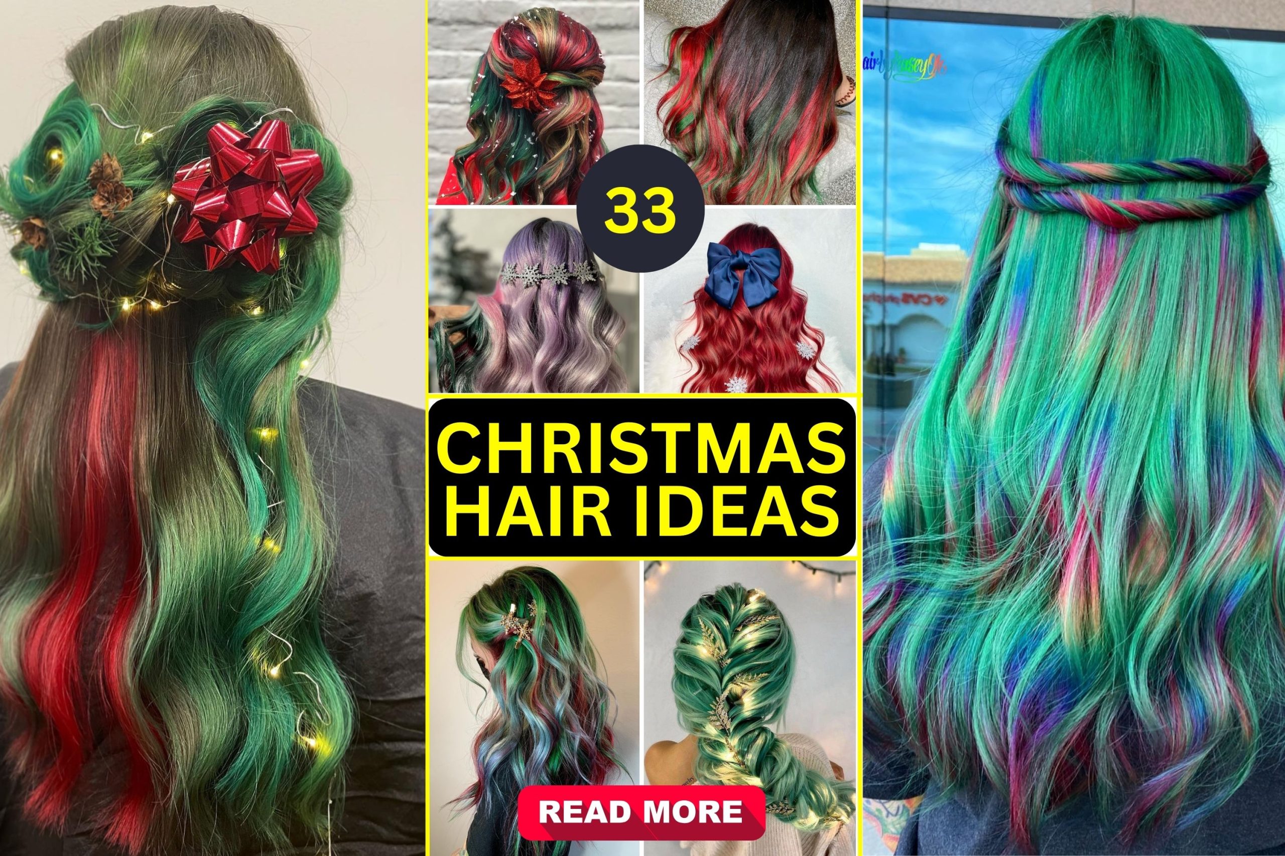 33 Christmas Hair Ideas to Make You Shine This Holiday Season ...