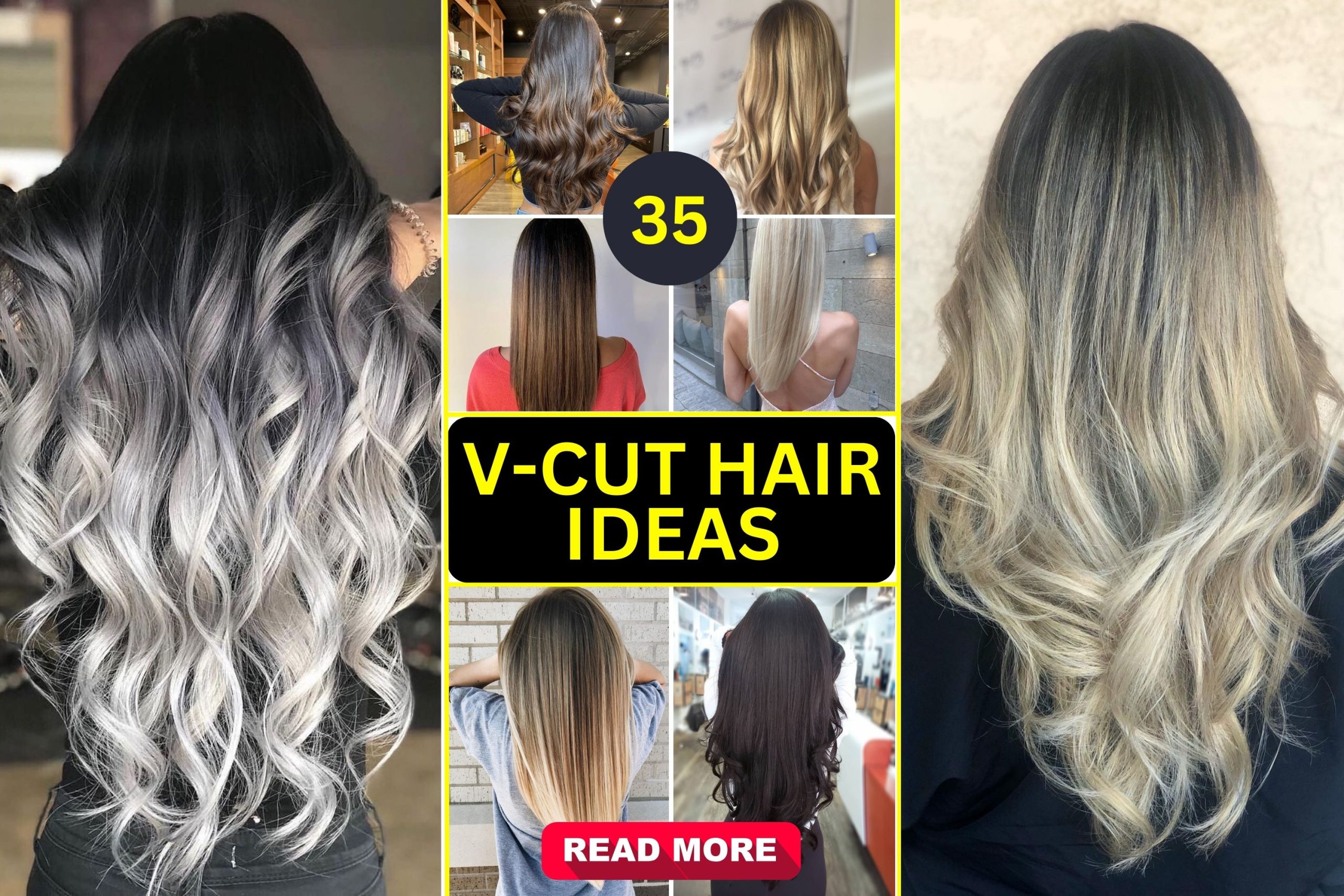 Discover 35 Stunning V-Cut Hair Ideas for Every Style: From Sleek to ...