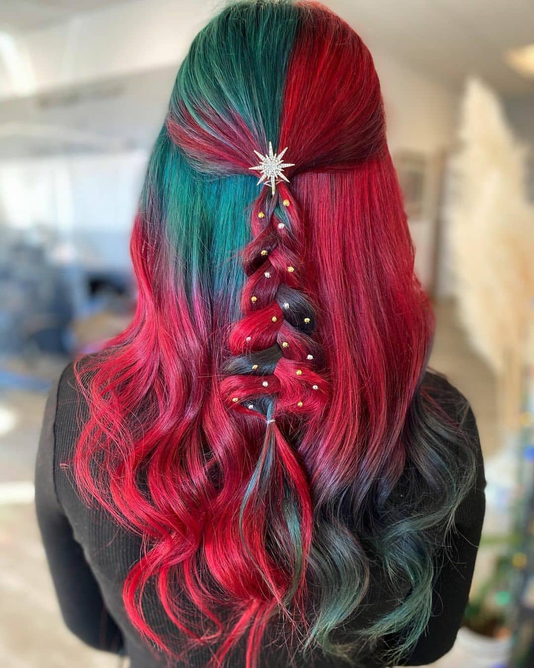 33 Christmas Hair Ideas to Make You Shine This Holiday Season ...