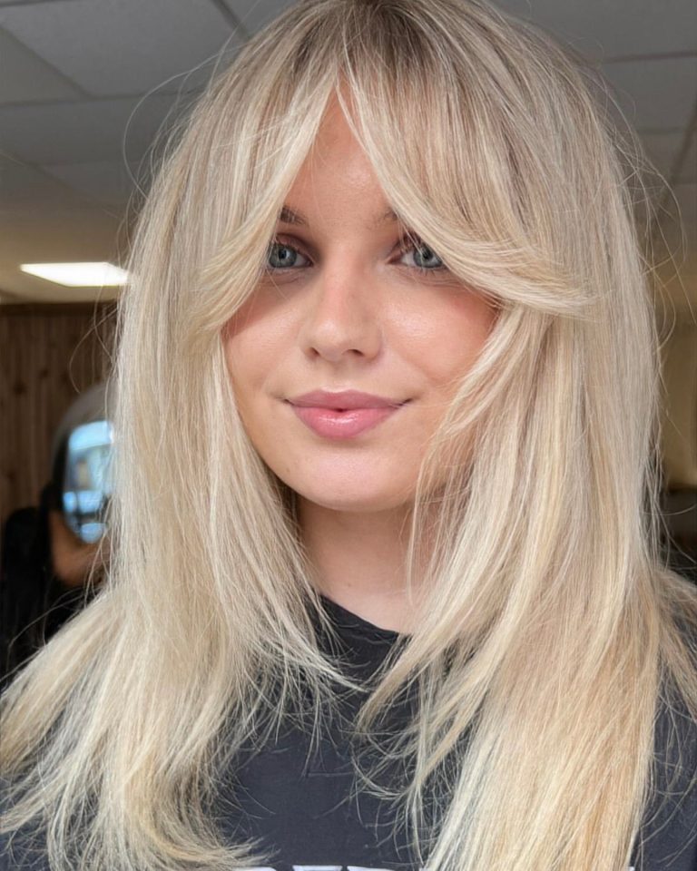 30 Bangs for Round Face That Flatter Every Style – From Wispy to Blunt ...