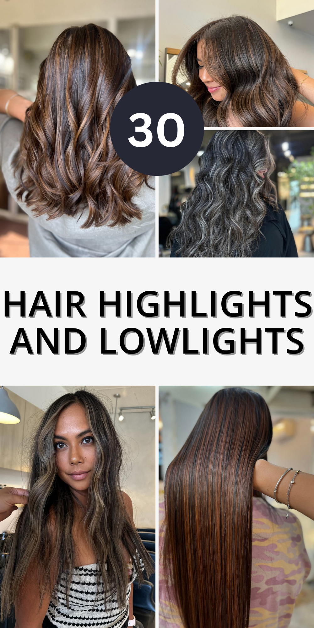 30 Hair Highlights and Lowlights: Trending Styles for Bold and ...